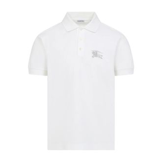 Burberry Homme, Tops, Blanc, Taille: L Stan Polo