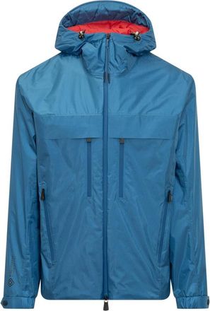 Moncler Homme, Sport, Bleu, Taille: M Thurn Windstopper Coupe-vent &agrave; Capuche