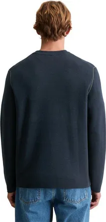 Marc O'Polo Denim Rundhalspullover regular fit, aus Double-Face-Cotton