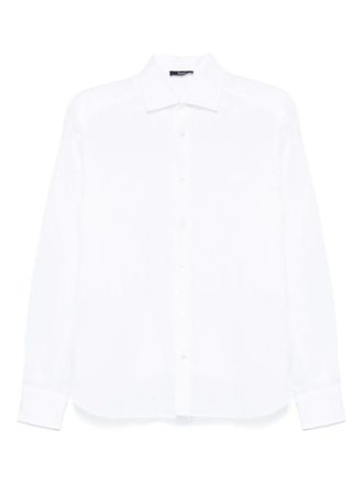 Herno Hemd aus Leinen - Weiß