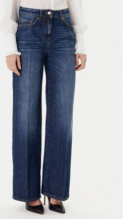 Luisa Spagnoli Jeans Ortografia 542372 Dunkelblau Wide Leg