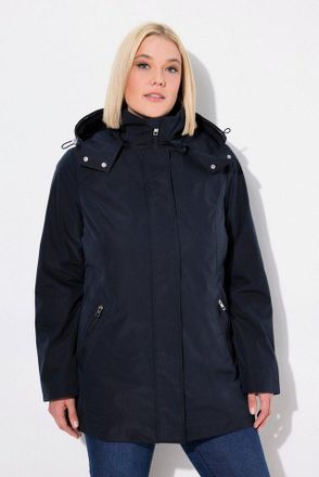 Ulla Popken Outdoorjacke HYPRAR Funktionsjacke wasserabweisend Kapuze