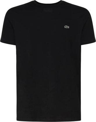 Lacoste Homme, Tops, Noir, Taille: L Polo Noir T-shirt en Jersey de Coton Pima