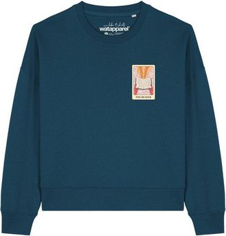 wat? Apparel Sweatshirt Tarot The Reader