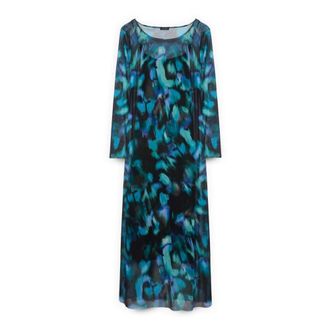 Fiorella Rubino Langes T&uuml;llkleid mit Farbverlauf - - Dresses - Damen - Blau - M