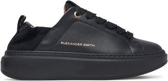 Alexander Smith Sneakers Wembley Rouched ASBEWAW-0183 Schwarz