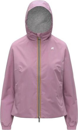 K-Way Femme, Vestes, Violet, Taille: 42 FR Lil 2.0 Stretch Poly Jersey