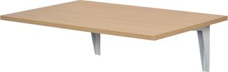 HOMCOM Wandklapptisch Wandtisch Klapptisch Esstisch Schreibtisch, MDF, Natur, 60x40cm