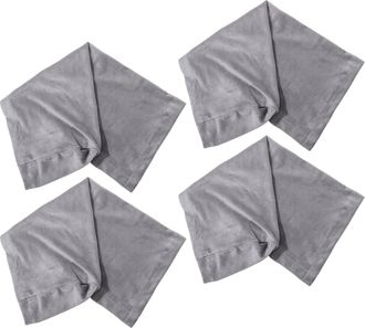 Valiclud 4 St&uuml;ck 4 St&uuml;ck Elastische Sofa Armlehnenbez&uuml;ge aus Weichem Polyester Fleece Rutschfester Waschbarer Armlehnenschutz f&uuml;r Sessel und Couch Universell P