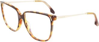 Victoria Beckham Femme, Accessoires, Brun, Taille: ONE Size Monture optique en ac&eacute;tate