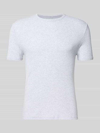 Review T-Shirt in Feinripp mit Rundhalsausschnitt