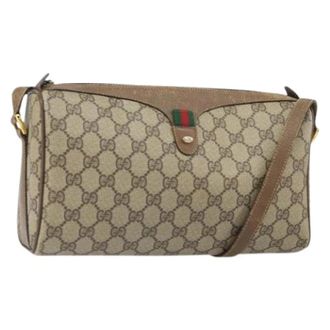 Gucci Pre-owned Vintage Crossbody Bag aus Plastik - - Pre-owned - Damen - Beige - ONE SIZE