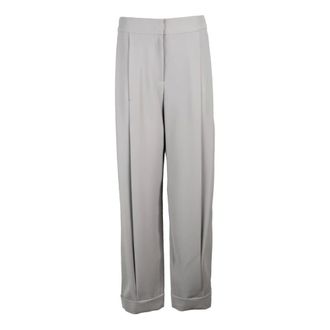 Emporio Armani Femme, Pantalons, Beige, Taille: 38 FR pantalon