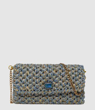 Boks&Baum Pochette Anton Celeste