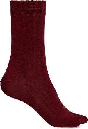 Maison Margiela Femme, Sous-v&ecirc;tements, Rouge, Taille: M Tabi Cut Socks