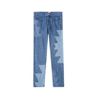 Isabel Marant Straight Cut Patchwork Jeans - - Jeans - Herren - Blau - W30