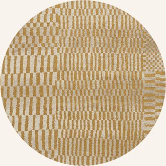 Louis De Poortere Louis De Poortere Teppich Structures Berber gelb