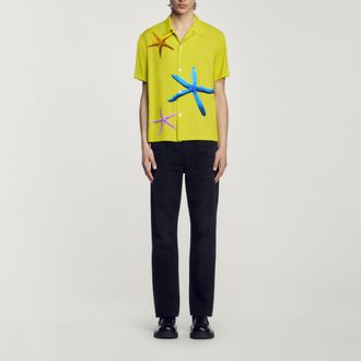 Sandro Chemise &eacute;toiles de mer