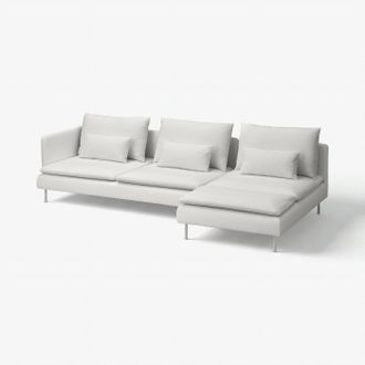 IKEA S&Ouml;DERHAMN 4er-Sofa mit R&eacute;camiere