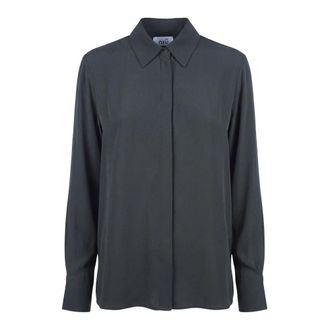 Ni&ugrave; T-Shirt Trapezio - - Blouses & Shirts - Damen - Gr&uuml;n - M