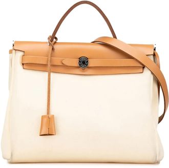 Herm&egrave;s Hobo Bags - Toile Herbag Zip 31 - Gr. unisize - in Braun - f&uuml;r Damen