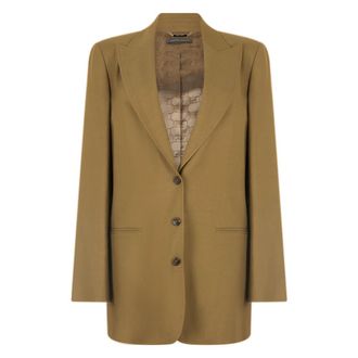 Alberta Ferretti Femme, Vestes, Brun, Taille: 36 FR Vestes