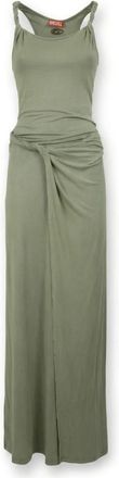 Diesel Femme, Robes, Vert, Taille: 42 FR D-Estiga-S1