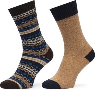 Barbour Lange Socken Barbour Fair Isle MSO0203TN39 Bunt