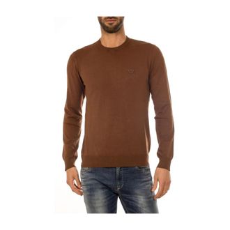 Armani Jeans Gem&uuml;tlicher Strickpullover - - Knitwear - Herren - Braun - S