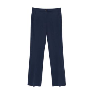 Pinko Pinko, Femme, Pantalons, Bleu, Taille: 40 FR Pantalon &agrave; Boutons