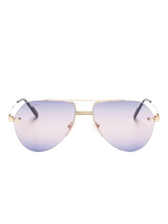 Cartier lunettes de soleil Premi&egrave;re de Cartier - Or
