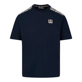 Aquascutum Lamina Pocket Tee - - Tops - Herren - Blau - M