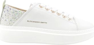 Alexander Smith Femme, Chaussures, Blanc, Taille: 41 EU Wembley Baskets