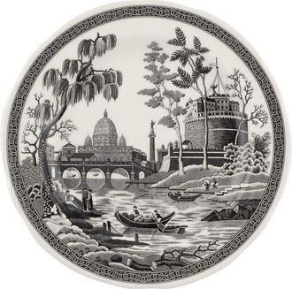 Spode Heritage Rome - 27 cm Keramik Dinnerplate, Rund, Keramisch, Round