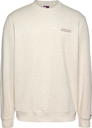 Tommy Jeans Herren TJM Reg Entry Graphic Crew EXT Dm0dm20849 Pullover-Sweatshirt, Beige (Oat Marl Htr), XL EU