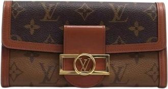 Louis Vuitton Portefeuille Sarah Pre-owned - Femme - Pre-owned - Brun - Taille: ONE Size