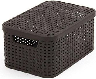 Curver Aufbewahrungsbox, Schokoladenbraun, 29.1 x 19.8 x 14.2 cm