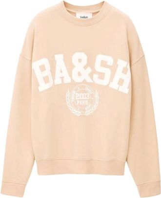 BA&SH Femme, Sweatshirts et sweats &agrave; capuche, Rose, Taille: 40 FR Benjamin SweaT-shirt
