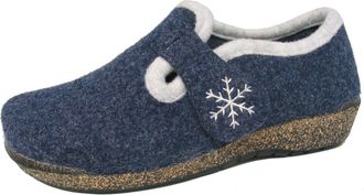 Fischer Markenschuh Fischer Conny, Damen Niedrige Hausschuhe, Blau (Jeansblau 501), 37 EU (3.5 UK)