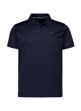 Karl Lagerfeld Herren Polo-Shirt blau