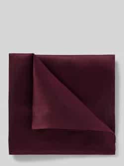 Willen Krawattenfabrik Seideneinstecktuch mit Strukturmuster