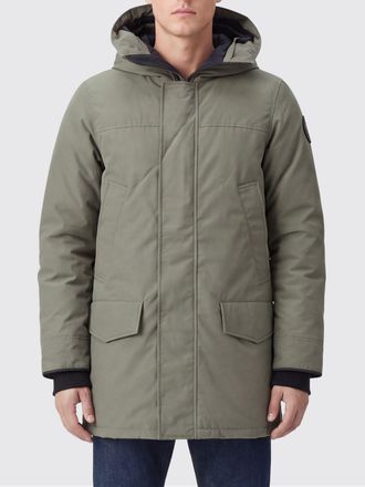 Canada Goose Parka matelass&eacute;e longueur genou avec capuche et &eacute;cusson logo