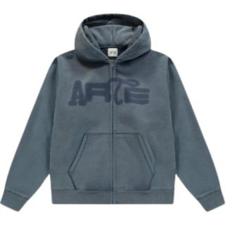 Arte Split Patch Zip Hoodie - - Sweatshirts & Hoodies - Herren - Blau - S