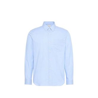 Calvin Klein Chemise droite &agrave; manches longues en coton