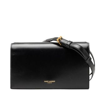 Saint Laurent Sac bandouli&egrave;re vintage doccasion - Femme - Pre-owned - Noir - Taille: ONE Size