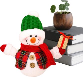 Generic Leuchtende -Figur - LED-Weihnachtsdekoration, Sanft Beleuchtetes Herzstück, Festliches Winter-Tischgeschenk, Aufwendige Weihnachtsdekoration, Kaminsim