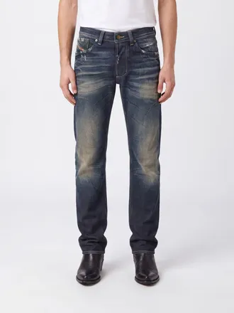 Diesel Jean 1985 Larkee droit regular en denim stretch &agrave; taille mi-haute