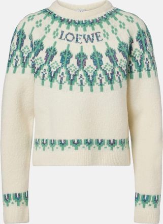 Loewe Pull en laine mélangée à sequins