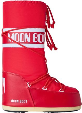 Moon Boot Homme, Chaussures, Rouge, Taille: 42 EU Bottes Icon Nylon