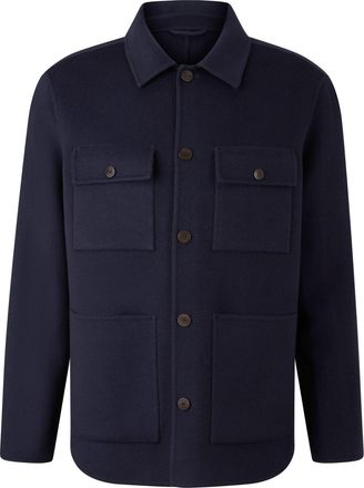 Bogner Doubleface-Overshirt Larry für Herren - Navy-Blau - 60